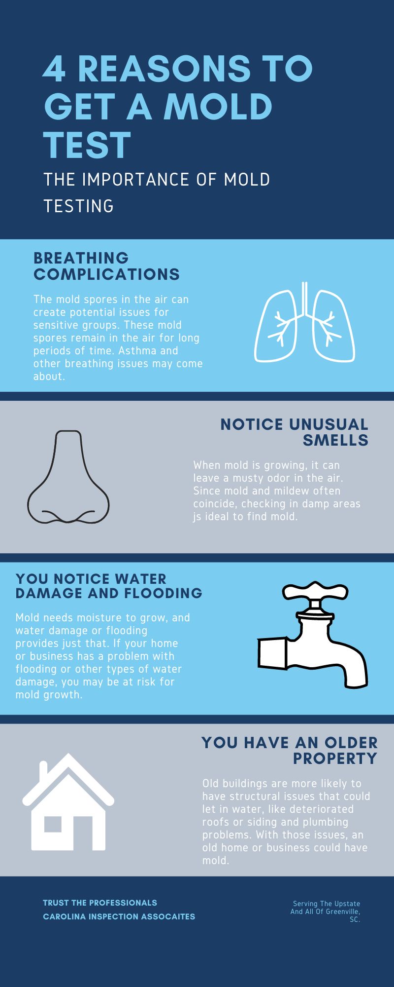 Lyman Mold Testing | Mold Testing & Inspection Lyman, SC